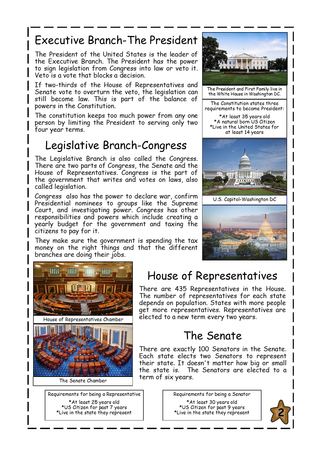 The Constitution Reading Comprehension Passage | Made By Teachers