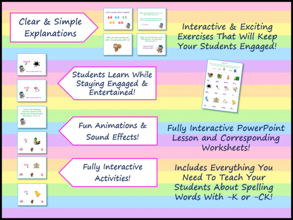 Silent Letters! Interactive PowerPoint Lesson & Worksheets! No Prep ...
