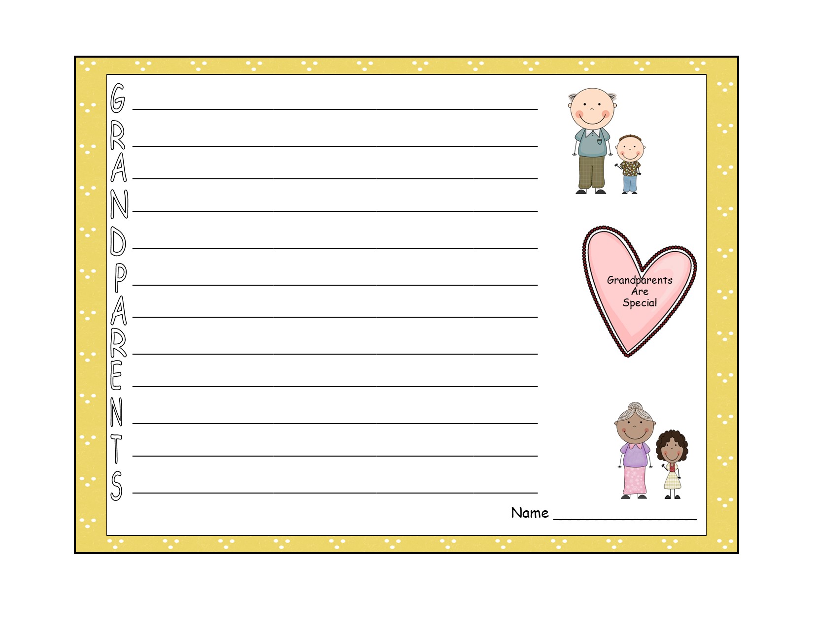 Grandparents Are Special-Celebrate Grandparents Day | Made By Teachers