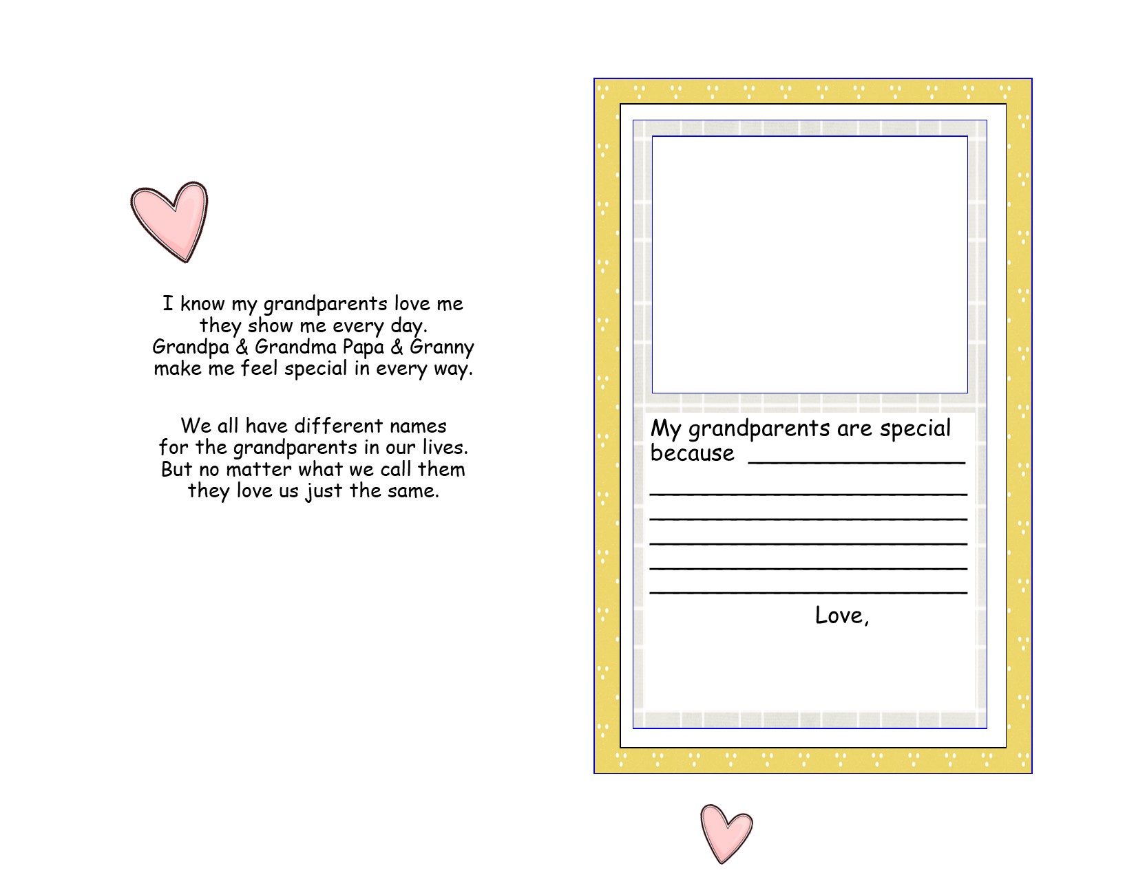 Grandparents Are Special-Celebrate Grandparents Day | Made By Teachers