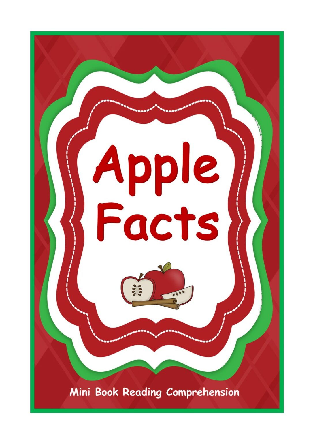 Apple Facts Mini Book Reading Comprehension | Made By Teachers