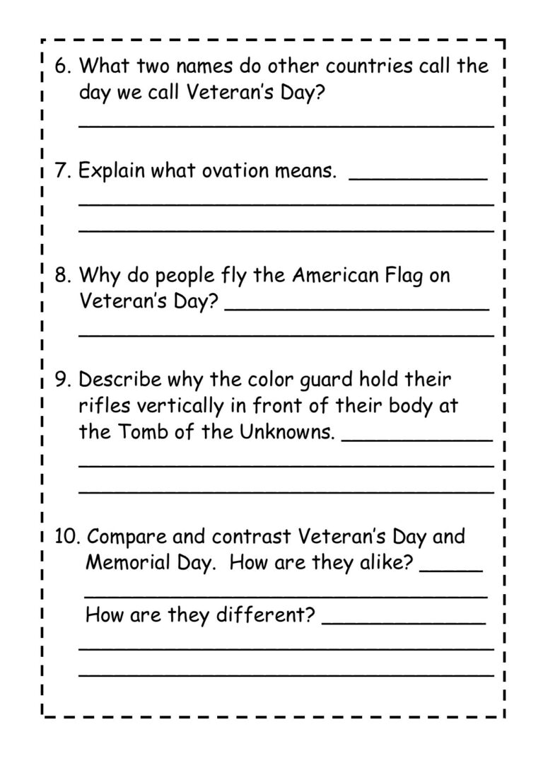 Veteran's Day Mini Book Reading Comprehension | Made By Teachers