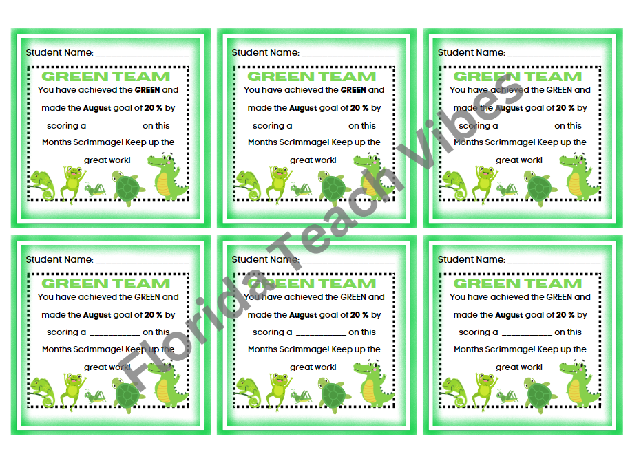 Acaletics Math Data Tracker and Bulletin Board Set | No Prep! | Made By ...