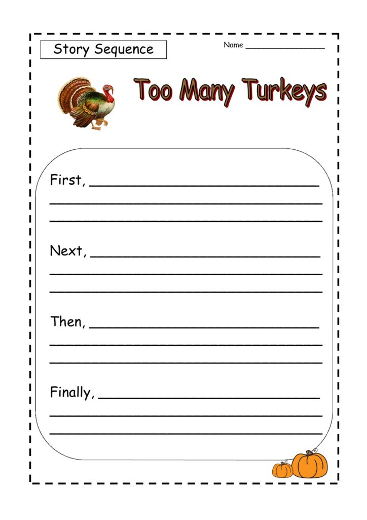 Too Many Turkeys Problem & Solution Retell Main Idea Retell Vocabulary ...