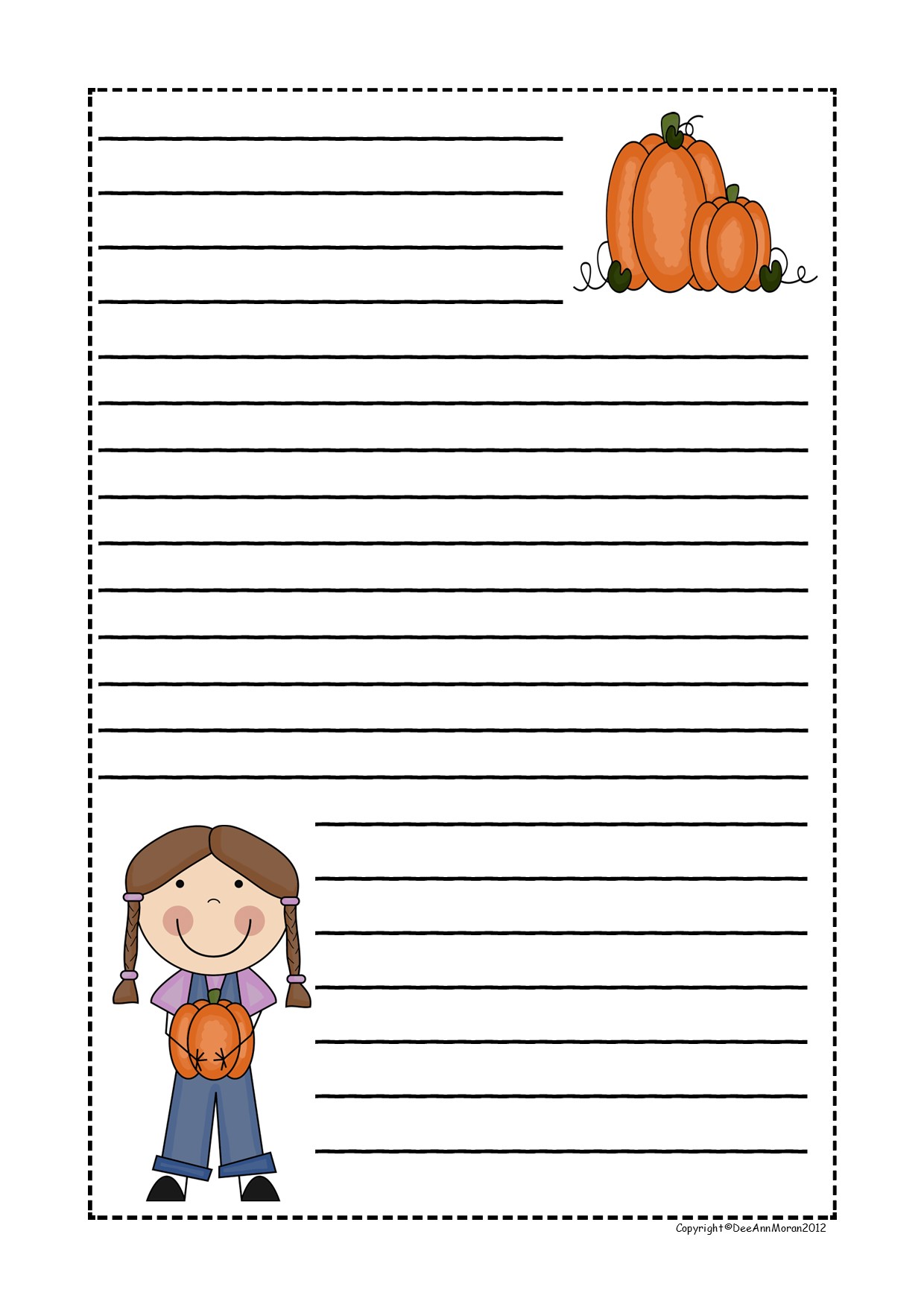 Pumpkin Descriptive Writing Craftivity | Made By Teachers
