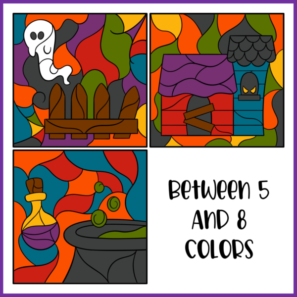 Halloween Color By Code Clip Art | Seasonal Clip Art | Made By Teachers