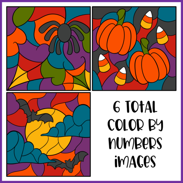 Halloween Color By Code Clip Art | Seasonal Clip Art | Made By Teachers