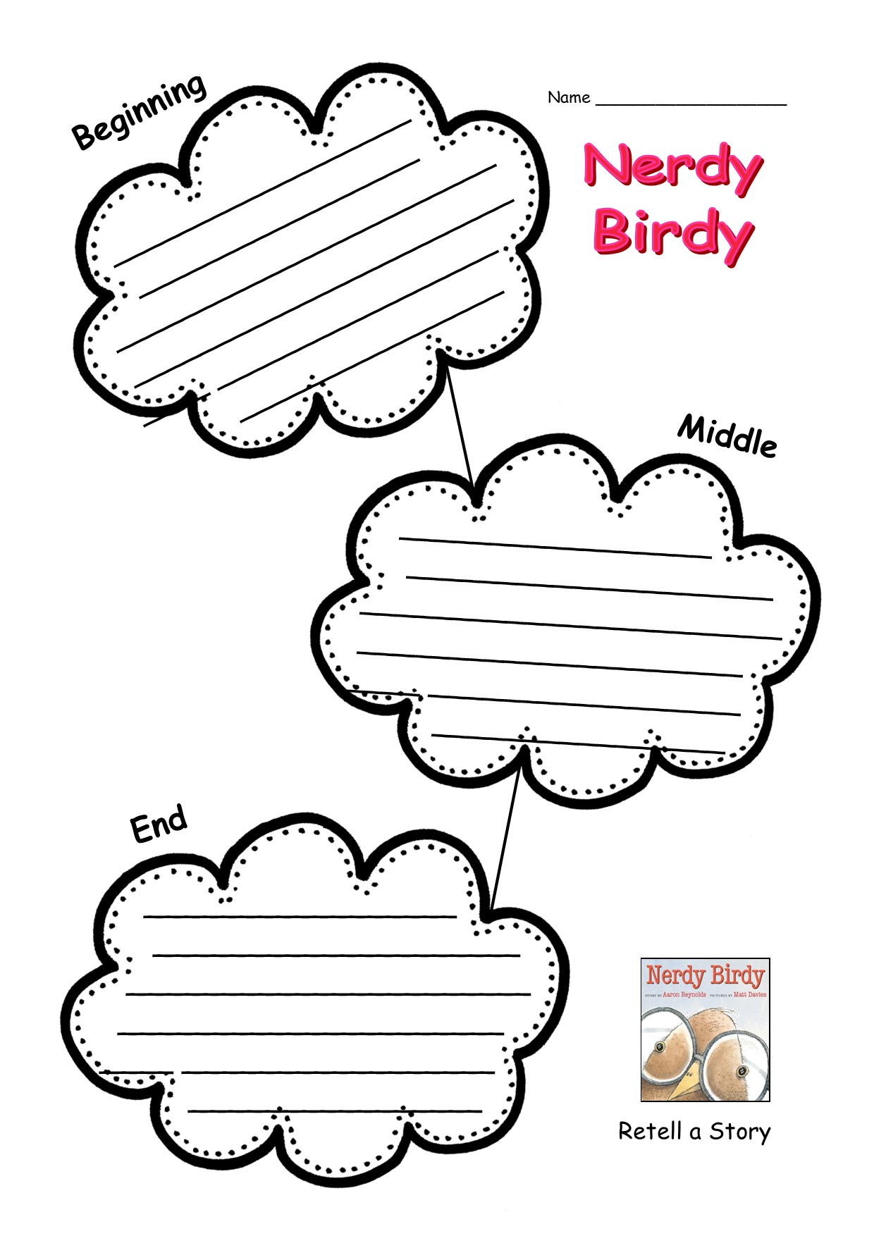 Nerdy Birdy Retell Sequence Vocabulary Story Elements Character Traits ...