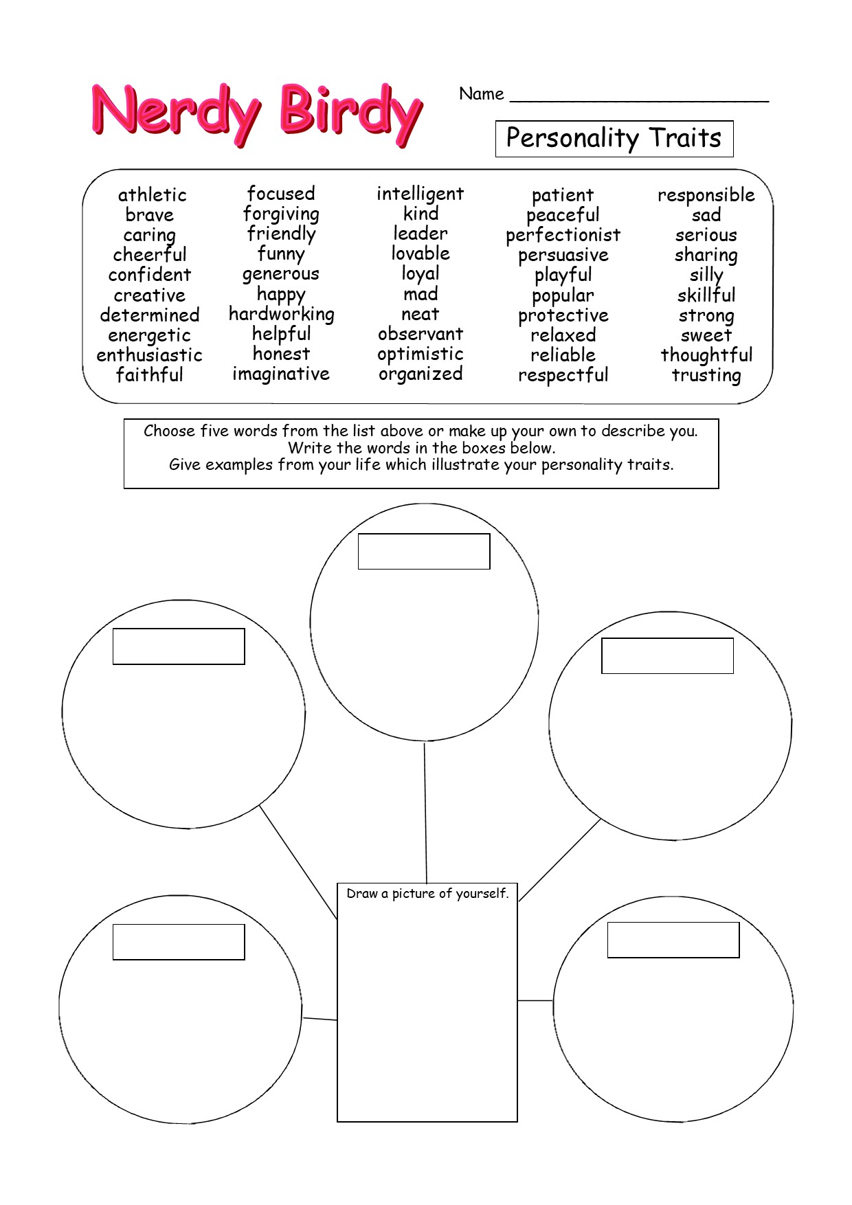 Nerdy Birdy Retell Sequence Vocabulary Story Elements Character Traits ...
