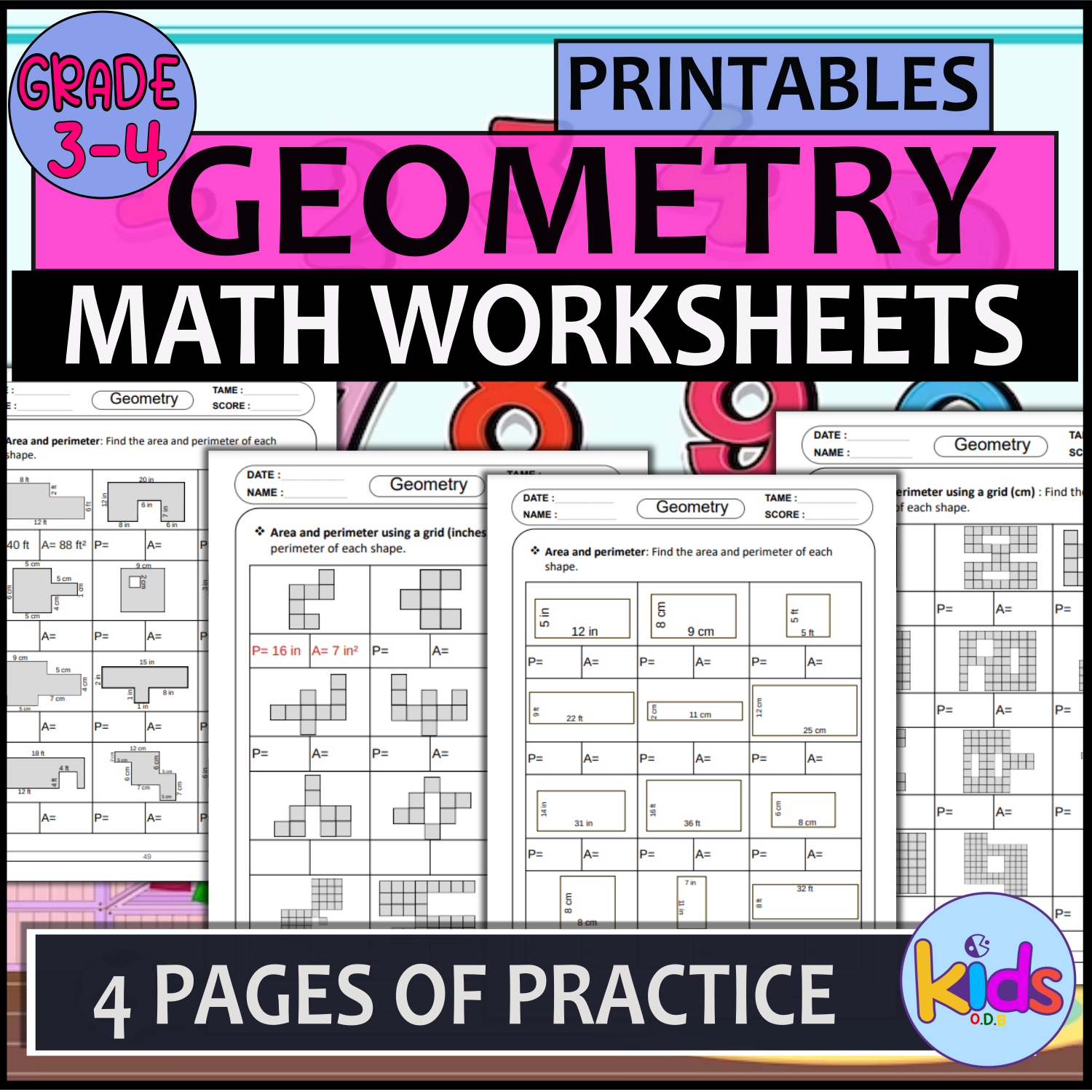 Summer Math worksheets Vertical Addition with Objects (Sums to 20 ...