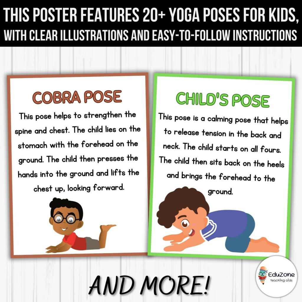 Yoga Cards and Posters: with 20+ Poses for Fun and Strength, and ...
