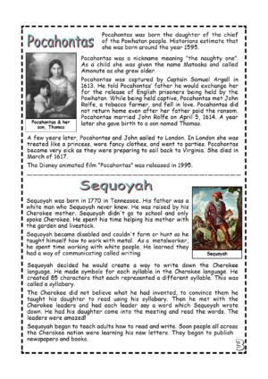 Native Americans Who Made a Difference in History! Reading ...