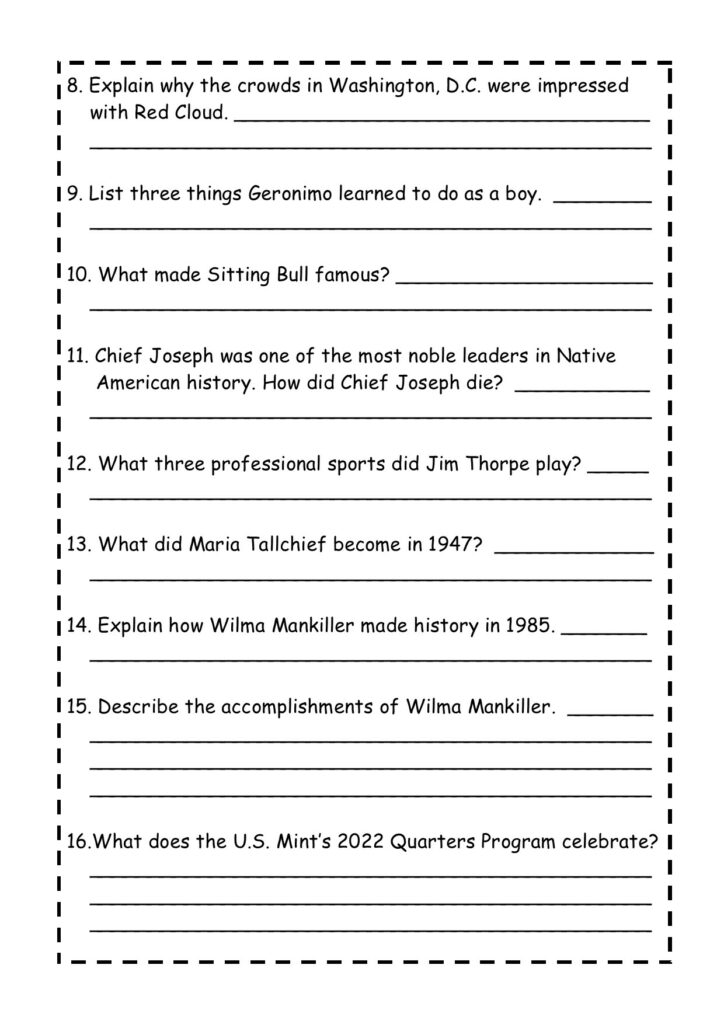 Native Americans Who Made a Difference in History! Reading ...