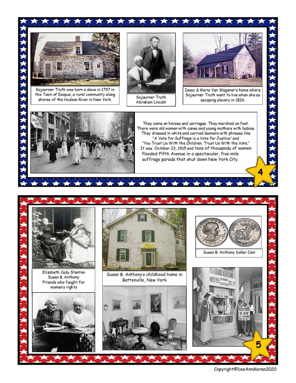 Brave Women Who Fought for the Right To Vote and Won! Mini Book ...