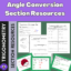 Converting between Radians, Degree, and DMS Section Resources | Made By ...