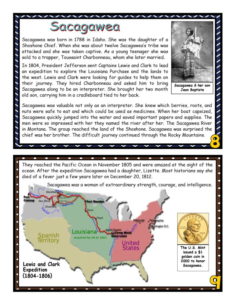 Native Americans Who Made a Difference in History! Mini Book ...