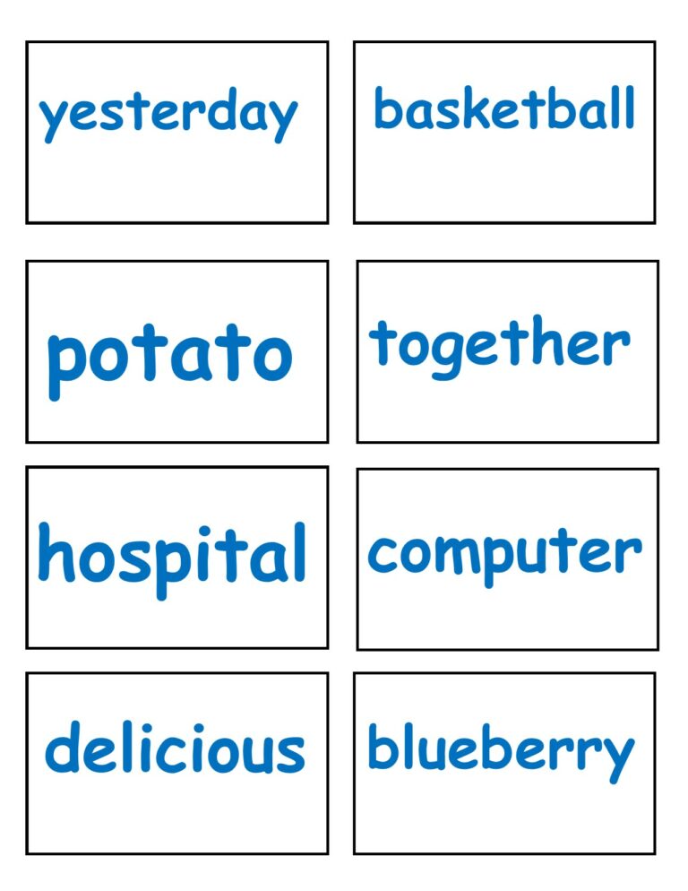 Scavenger Hunt Syllables - Made By Teachers