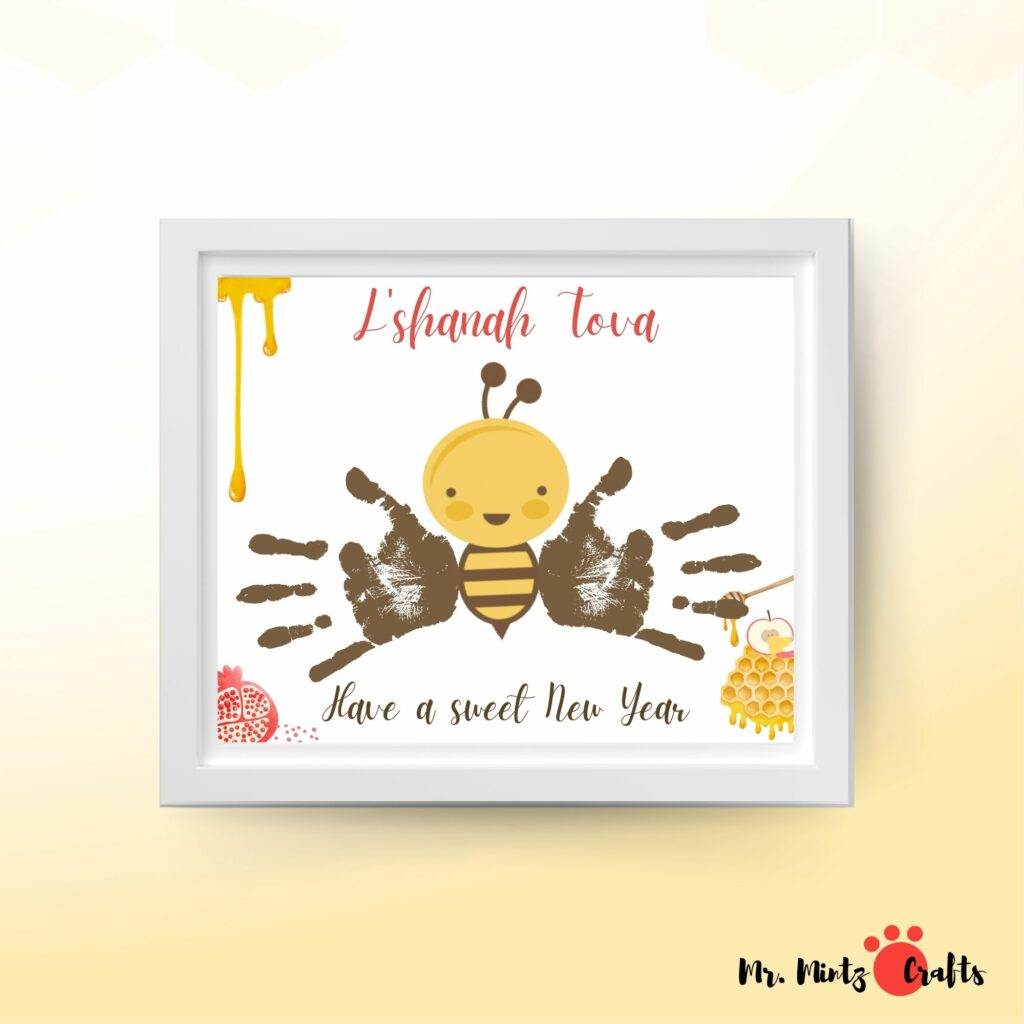 Rosh Hashanah Handprint Art | Jewish Holiday Handprint Craft | Made By ...