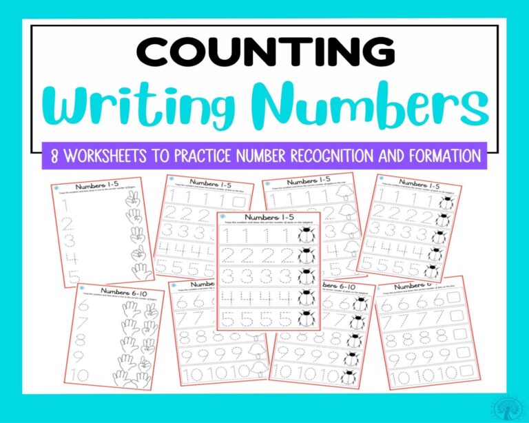Writing Numbers 1-10 | Made By Teachers