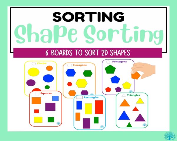 2D Shape Sorting - Made By Teachers