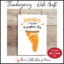Sweeter than pumpkin pie - footprint - Thanksgiving - November ...