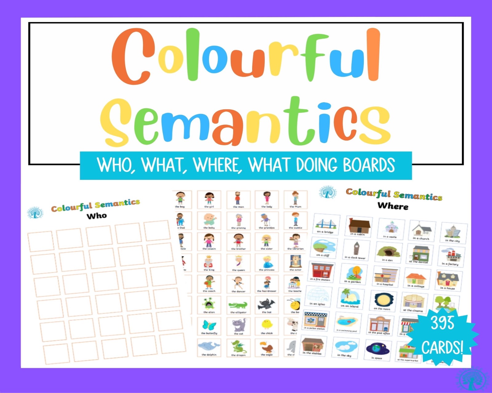 Colourful Semantics Story Planner
