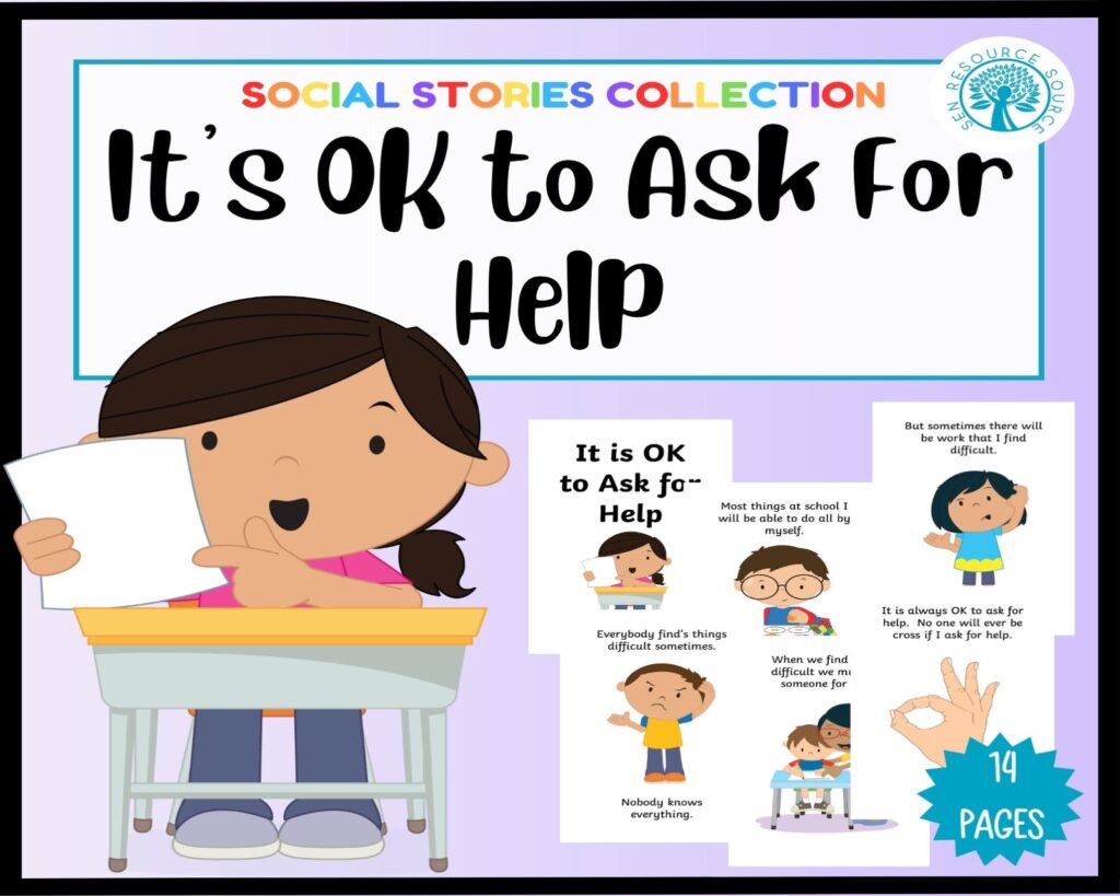 Asking for Help Social Story | Made By Teachers