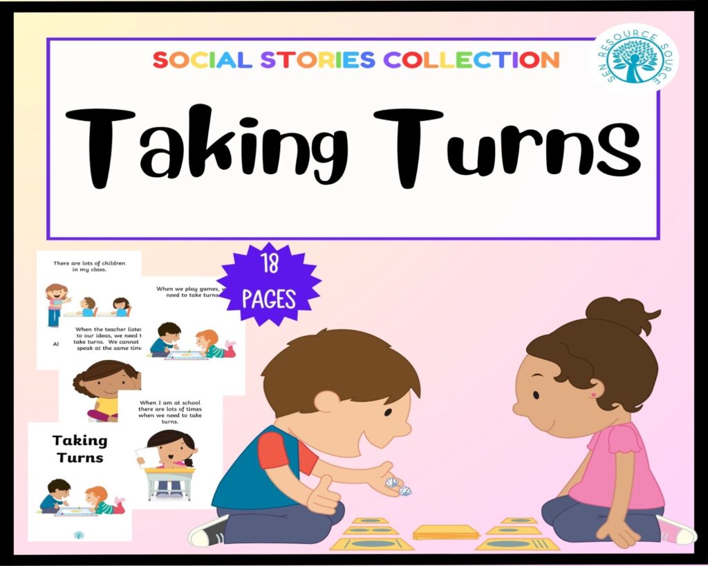 Taking Turns Social Story - Made By Teachers