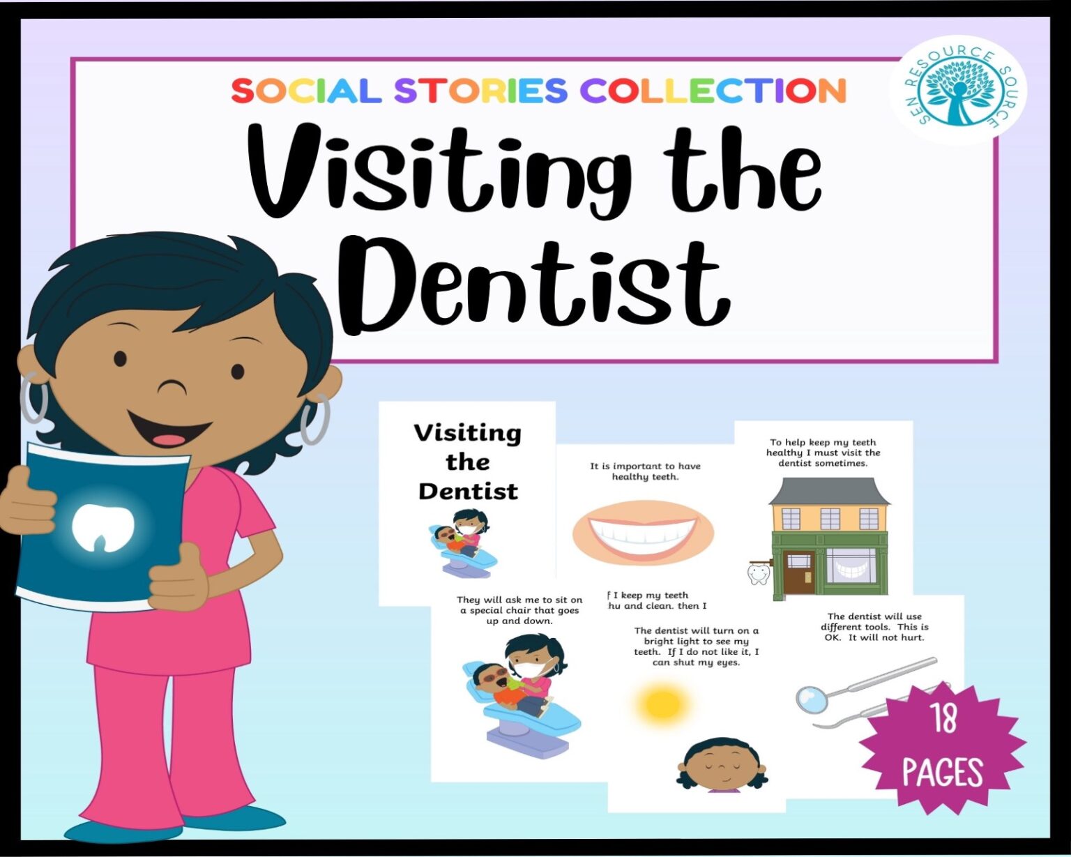 Visiting the Dentist Social Story - Made By Teachers