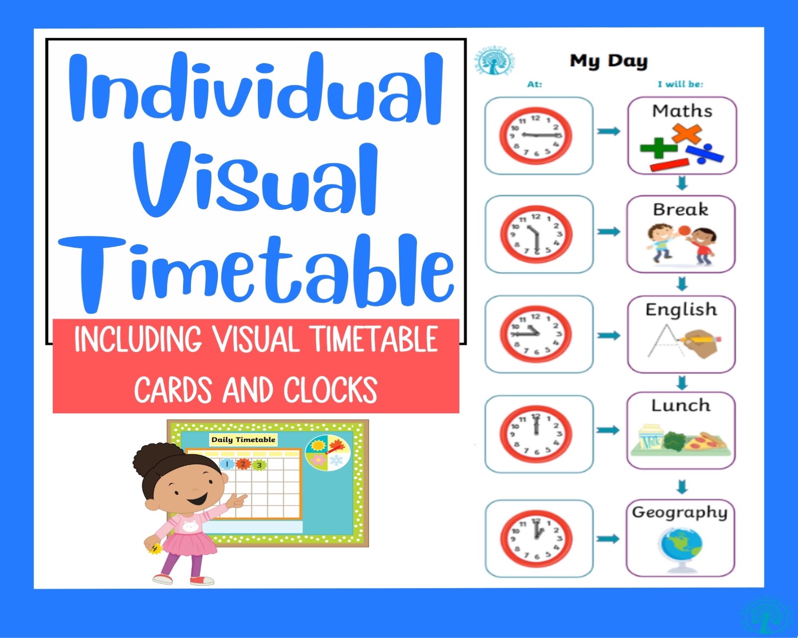 Individual Visual Timetable | Made By Teachers