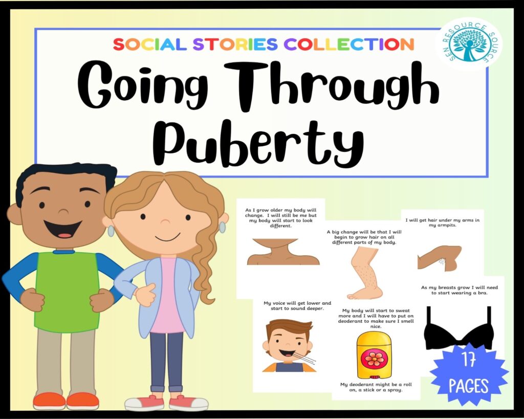Puberty Social Stories Bundle - Made By Teachers