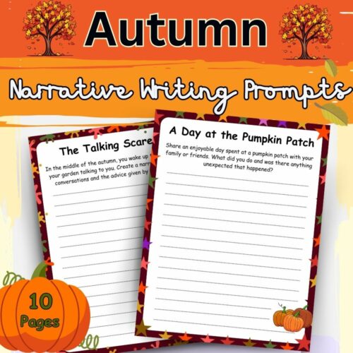 Fall Narrative Writing Prompts (Fiction and nonfiction). | Made By Teachers