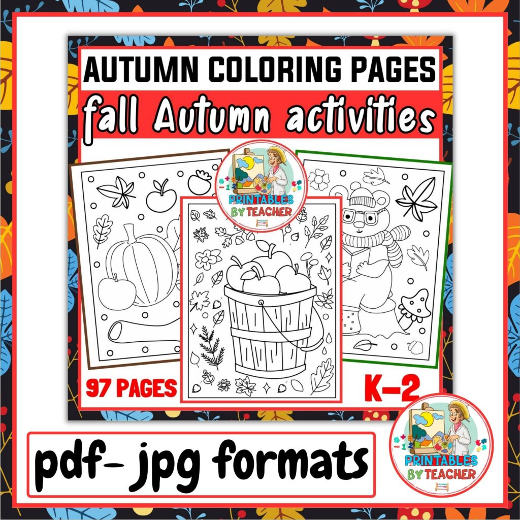 Autumn pumpkin activities Bundle vol 02 |Fall pumpkin activities and ...