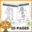 Fall Fun Busy Work Packet 1st grade Morning worksheets | October ...