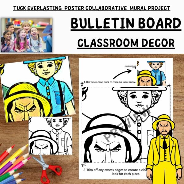 Tuck Everlasting Novel Study Clipart - Collaborative Poster ...