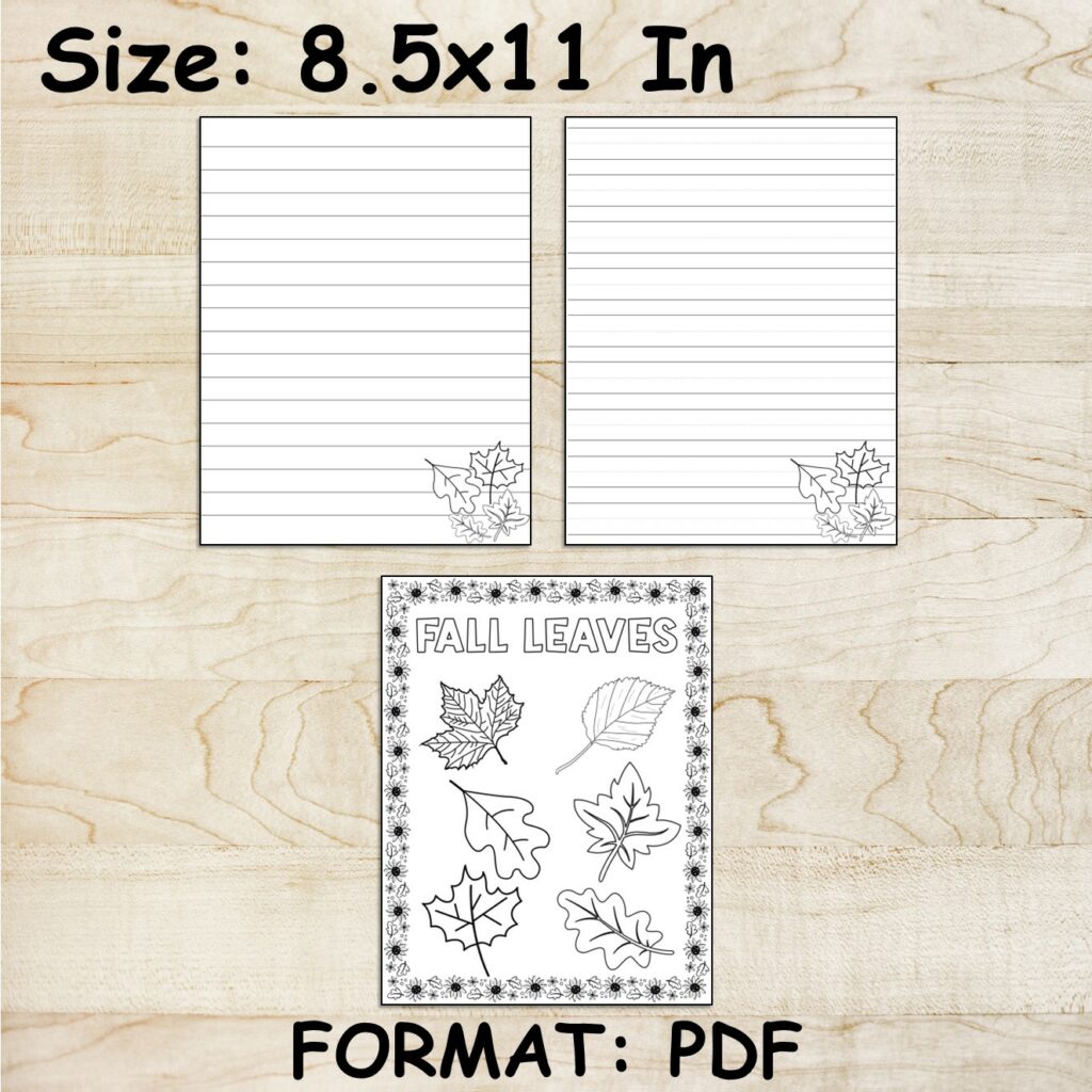 Fall leaves Craft Activities Kindergarten Bulletin Board Autumn Writing ...