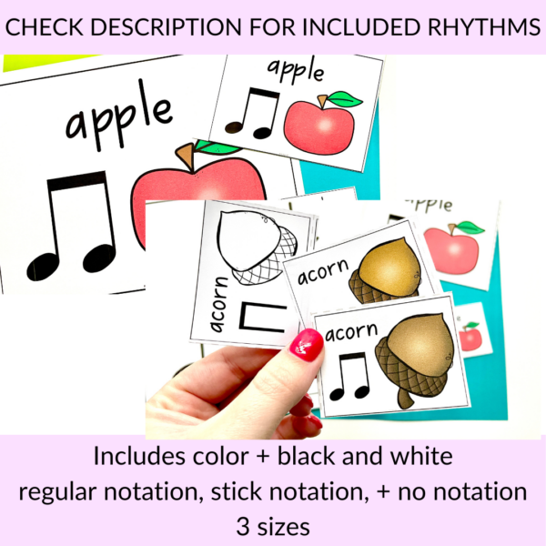 Fall Pumpkin Printable Rhythm Manipulatives + Composition Activity for ...