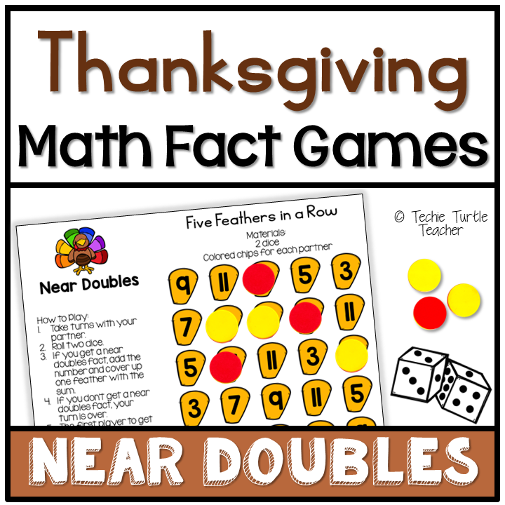 St Patrick's Day Addition Near Doubles Strategy Math Fact Games ...