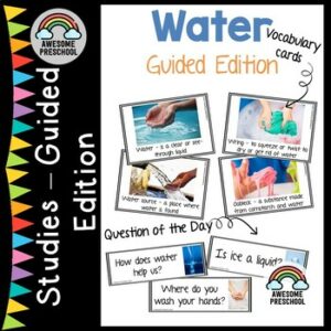 Water - GUIDED EDITION (Creative Curriculum®) - Made By Teachers
