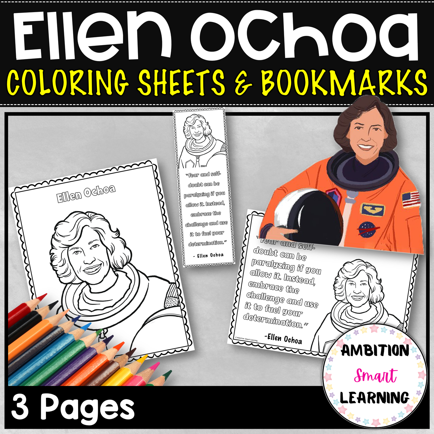 Roberto Clemente Hispanic heritage Month Coloring Sheets and Bookmarks ...