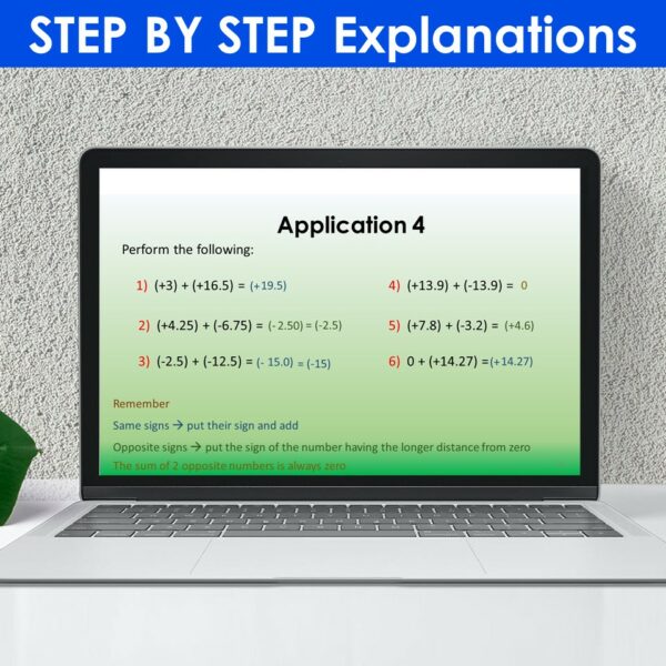 Addition and Subtraction of Integer PowerPoint Presentation Lesson ...