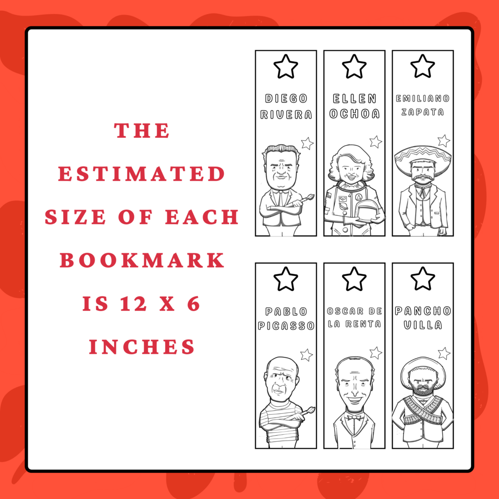 Famous Hispanic Figures - Printable Bookmarks | Hispanic Heritage Month ...