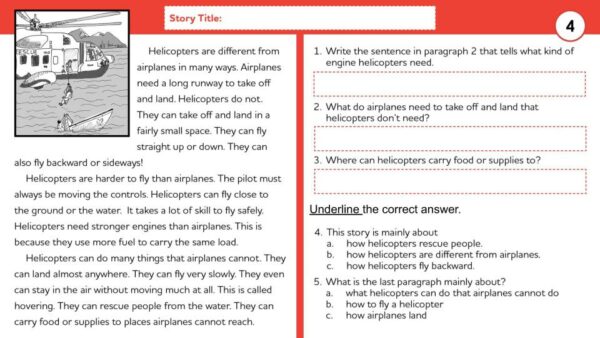 Specific Reading Skills: Getting Main Idea: Passages - GOOGLE SLIDES ...