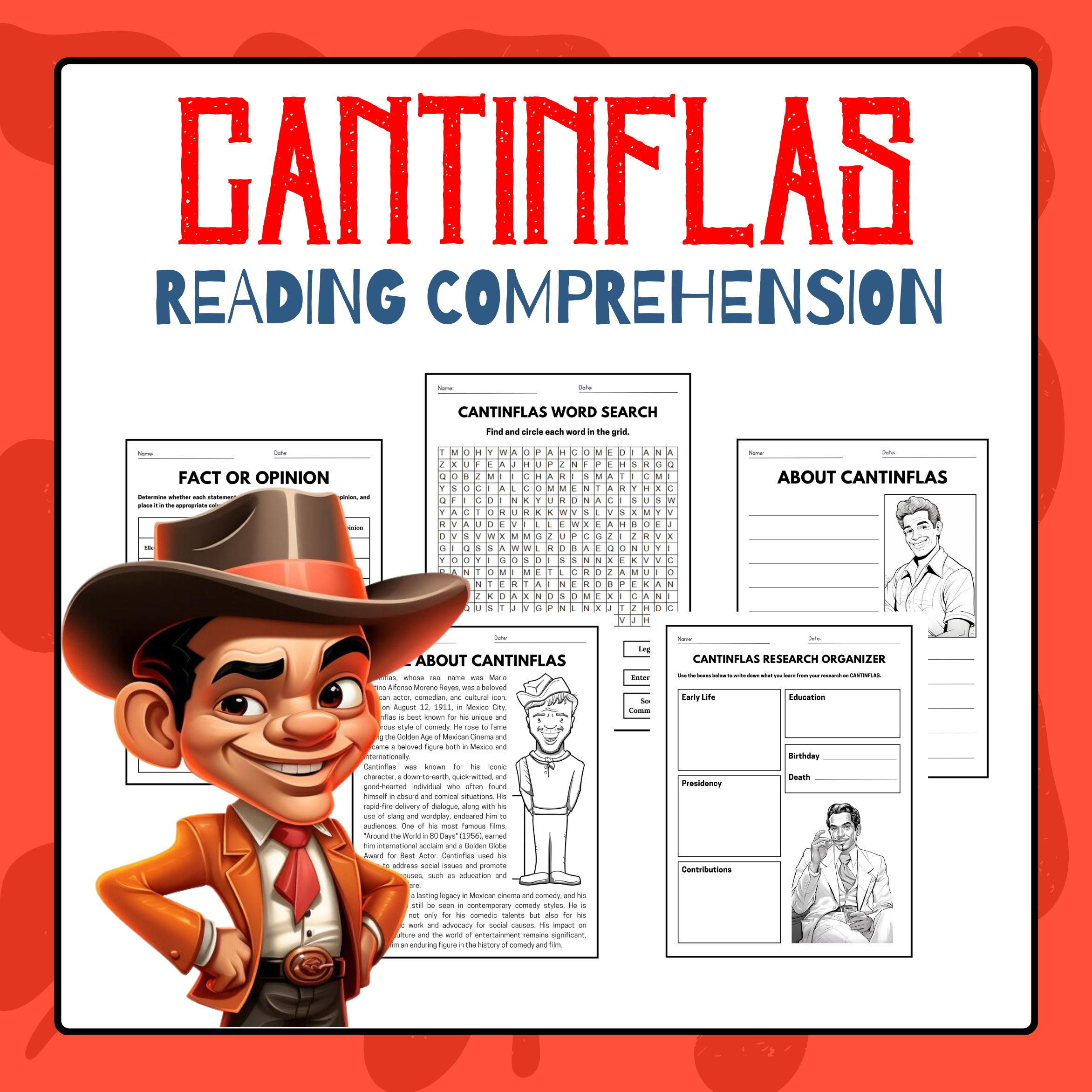 Ellen Ochoa - Reading Comprehension Pack | Hispanic Heritage Month ...