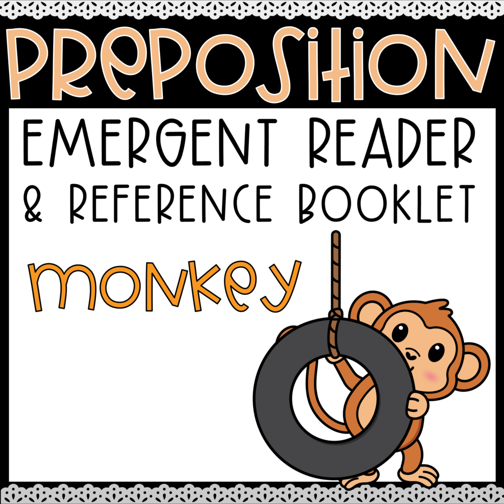 Zoo Prepositions Emergent Reader BUNDLE Zoo Positional Words - Made By ...