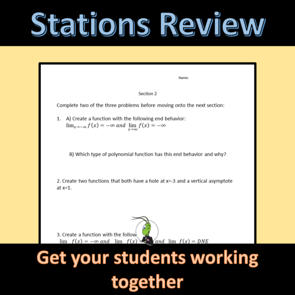 AP® Precalculus Unit 1 Review Activity Polynomial and Rational ...
