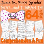 Junie B Jones Boo & I MEAN IT Read Aloud Halloween Comprehension Book ...