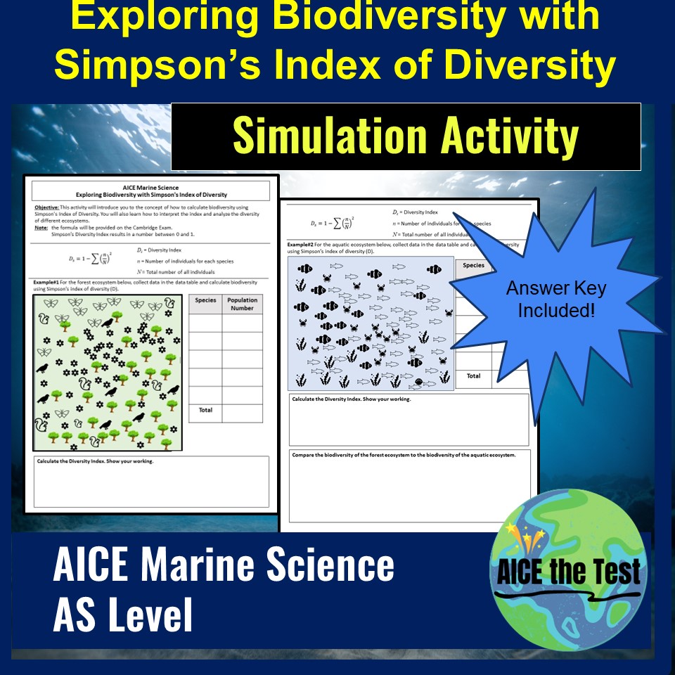 Design an Investigation/ Experiment AICE Environmental AS Unit#2 ...