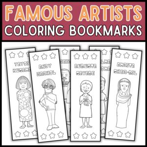 International Artists Day Activity Bundle: Coloring Pages, Posters, and ...