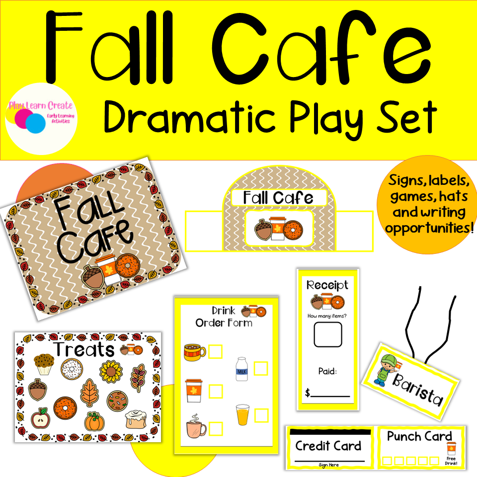 Candy Cane Cafe Winter Dramatic Play Set | Made By Teachers